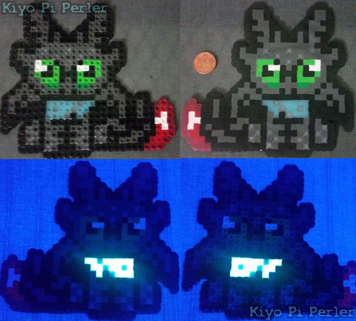 Chibi Toothless w/fishy! by KiyoPi