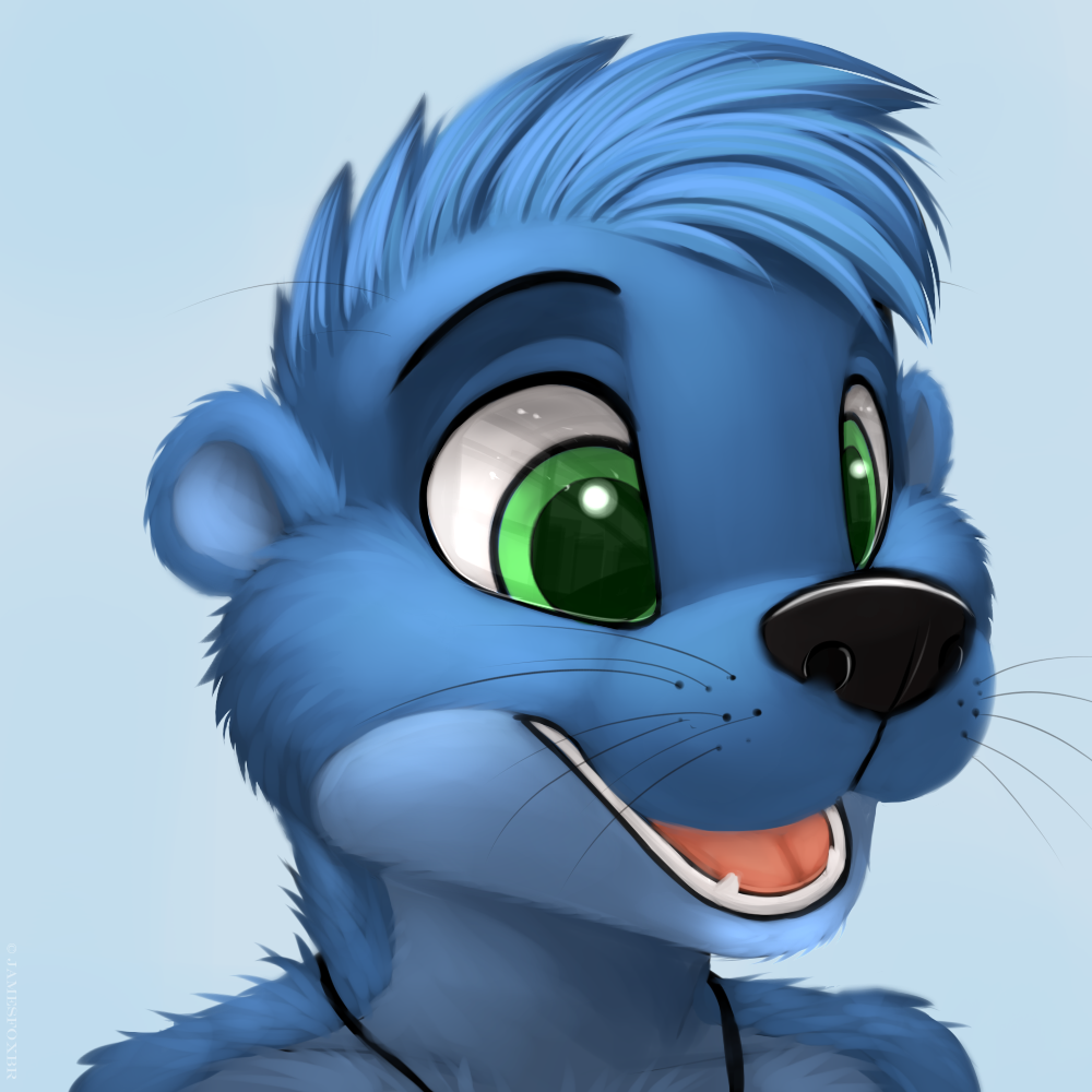 Portrait of a Otter by jamesfoxbr