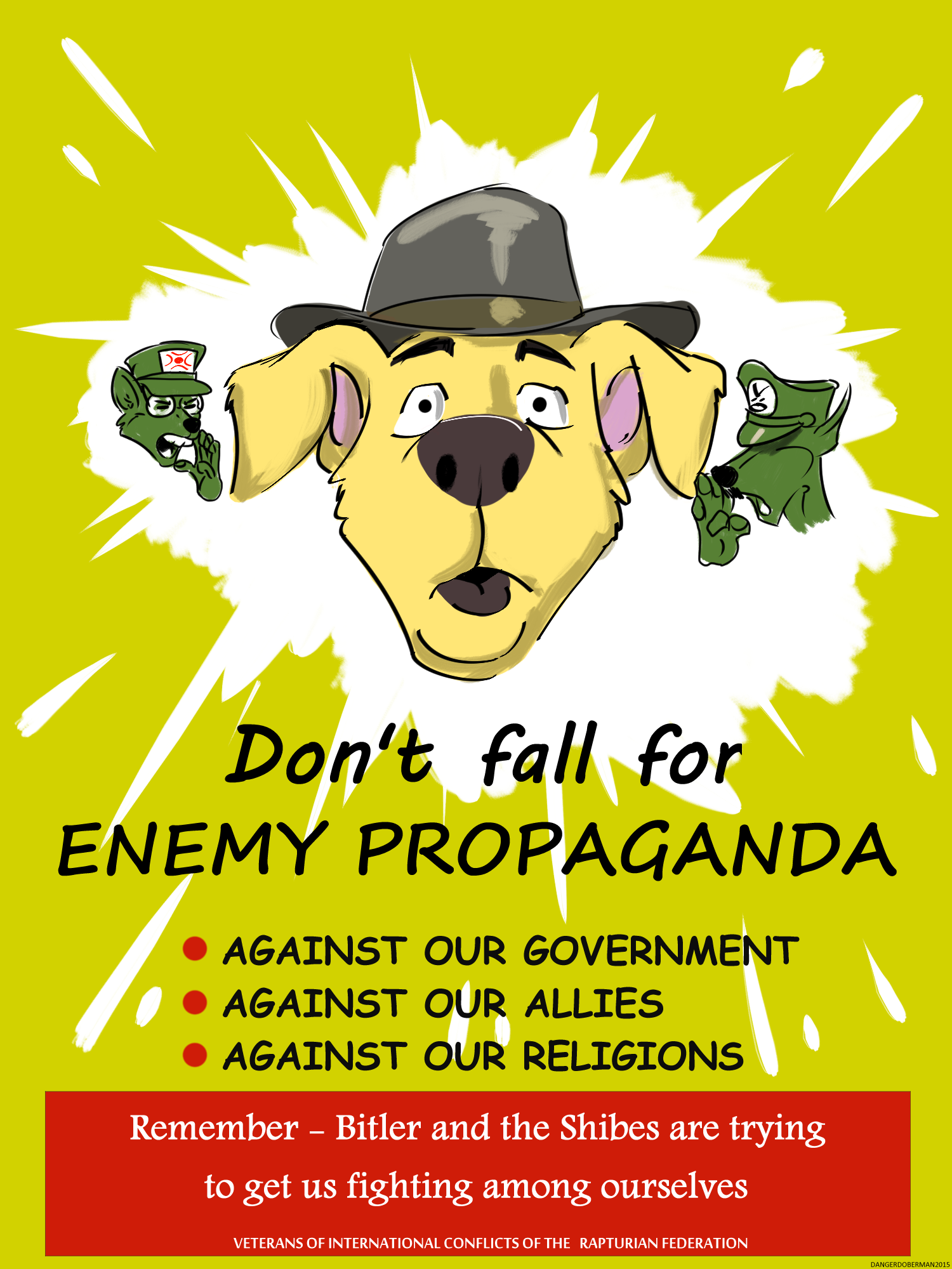 Propaganda 1 by DangerDoberman