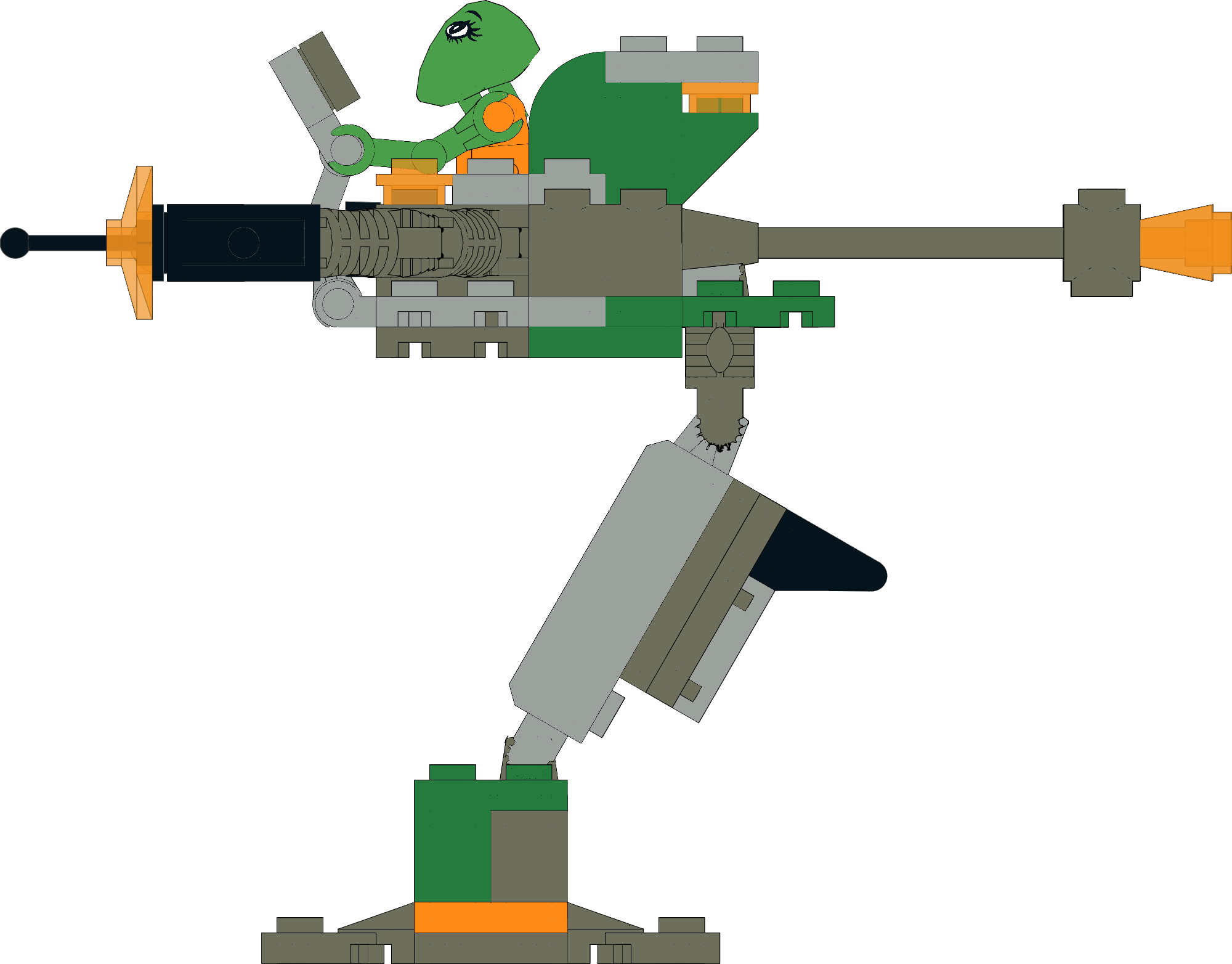 7311 Red Planet Cruiser by Kantorock