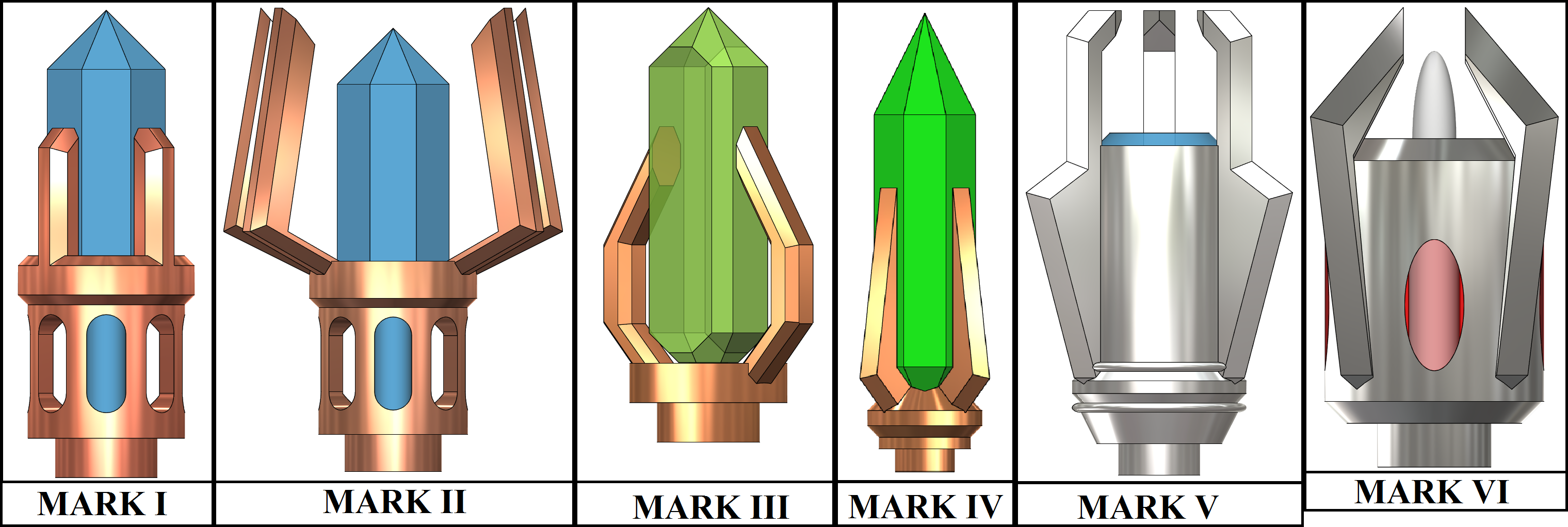 the sonic emitters i made so far. by deadlock9