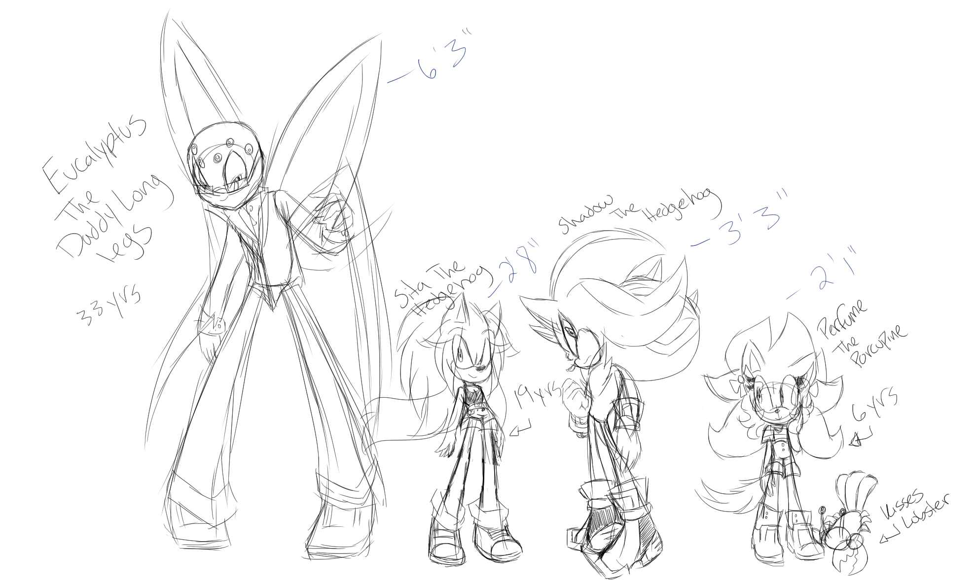 Height reference chart thingy by DigitalLuv