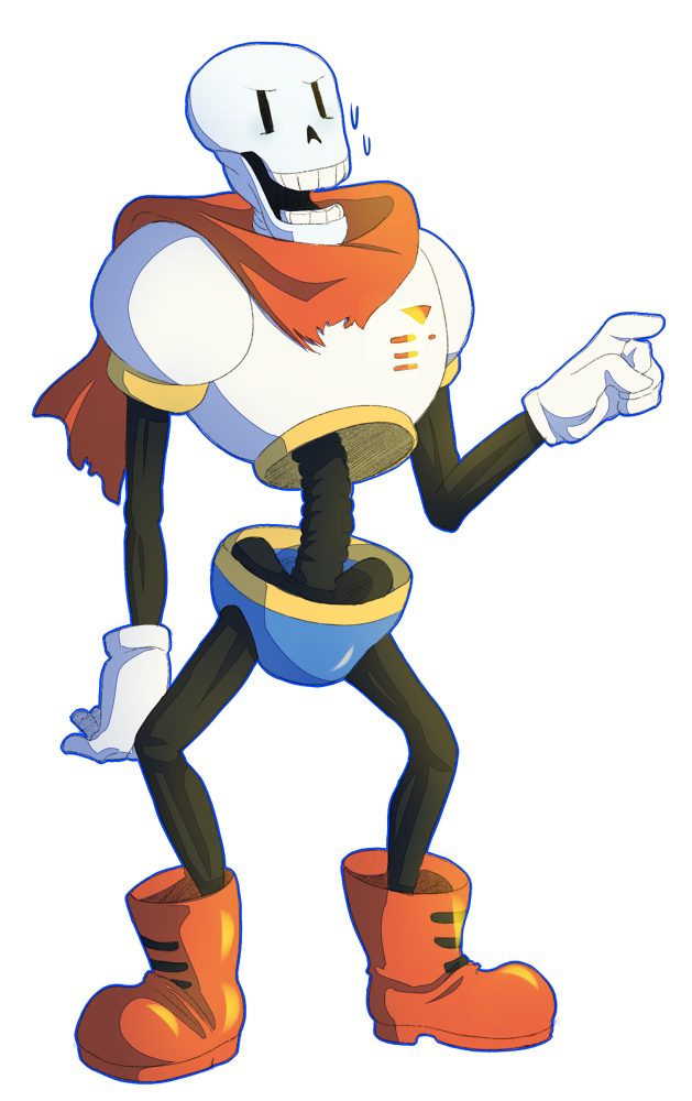 Papyrus the Skeleton by Saucy