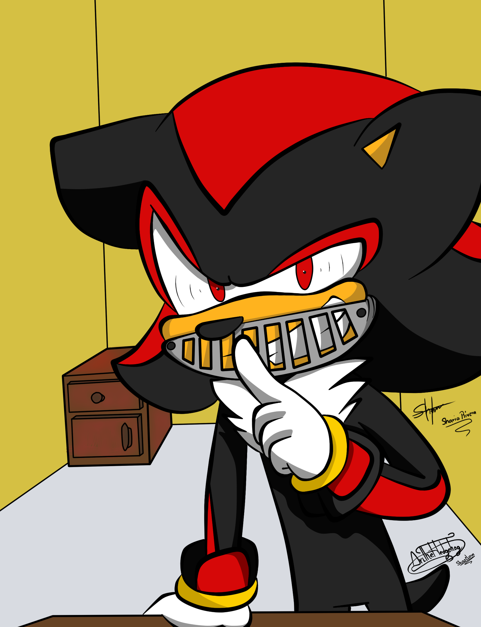 Shadow Murderer Crazy (Collab) by SilverTyler25
