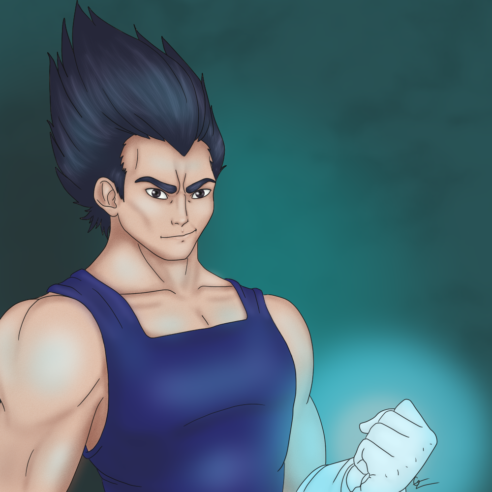 Fan art: Vegeta by Zuuliia
