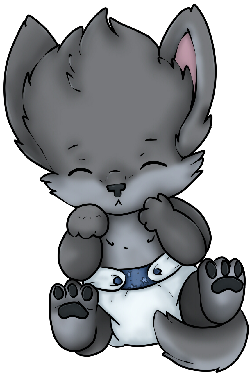 Baby Wolf by YenriStar