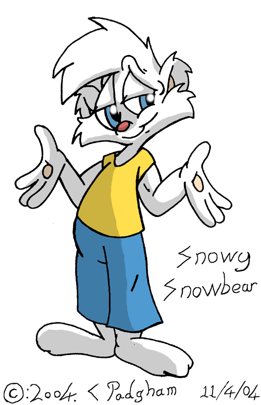 Snowy Snowbear (Old Art 1999-2004) by starlac