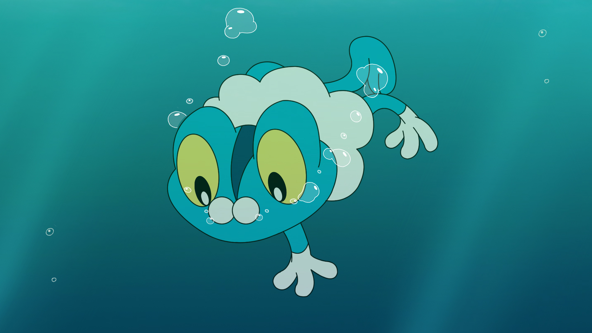 Froakie uw (Pokemon) by darkbunny666