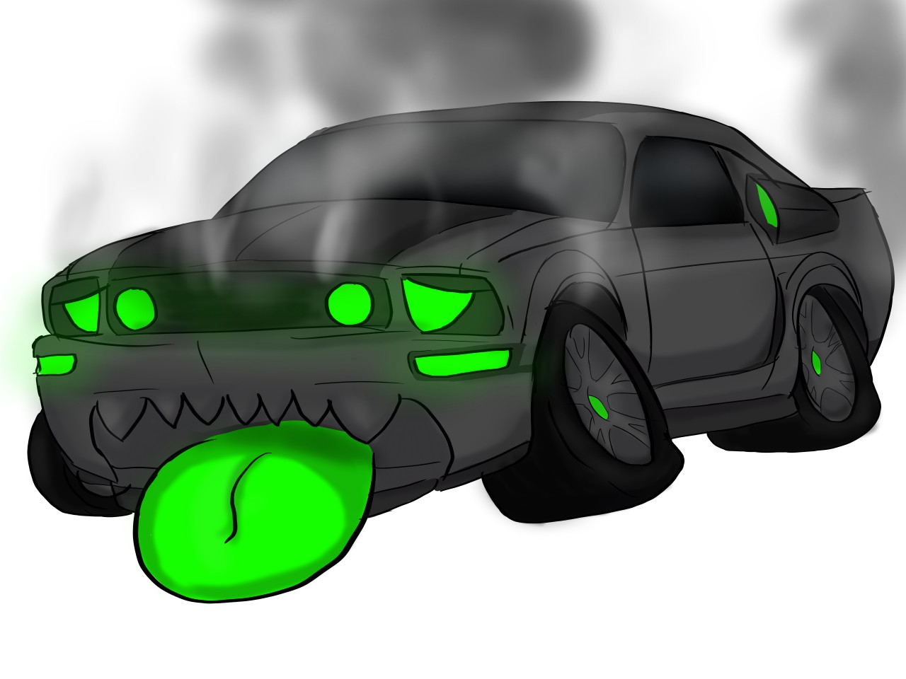 Worn Out Mustang by Mechaphilia