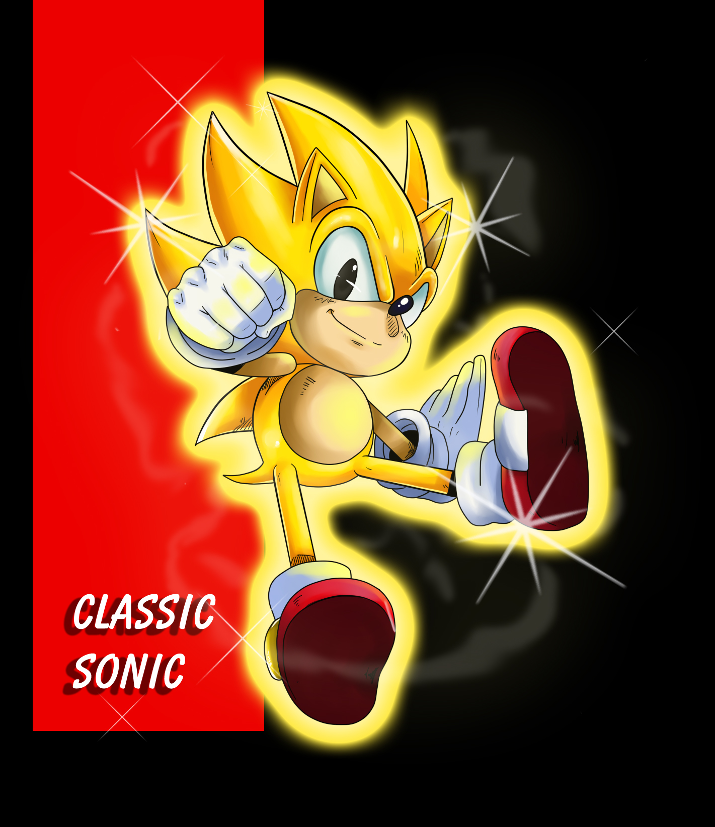 .:Classic:. Super Sonic by sssonic2