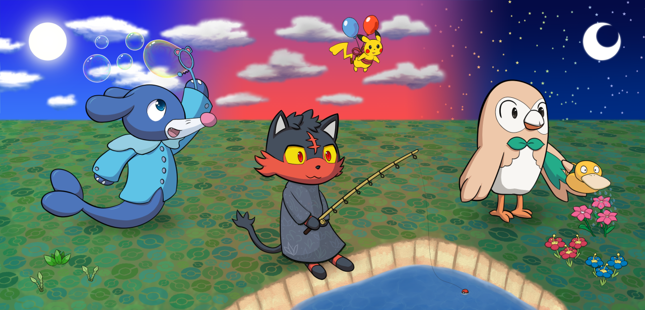 Pokémon Crossing: Sun and Moon by masa