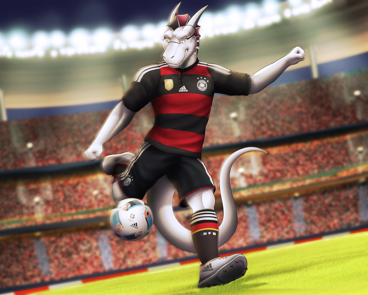 About To Score by DreamAndNightmare