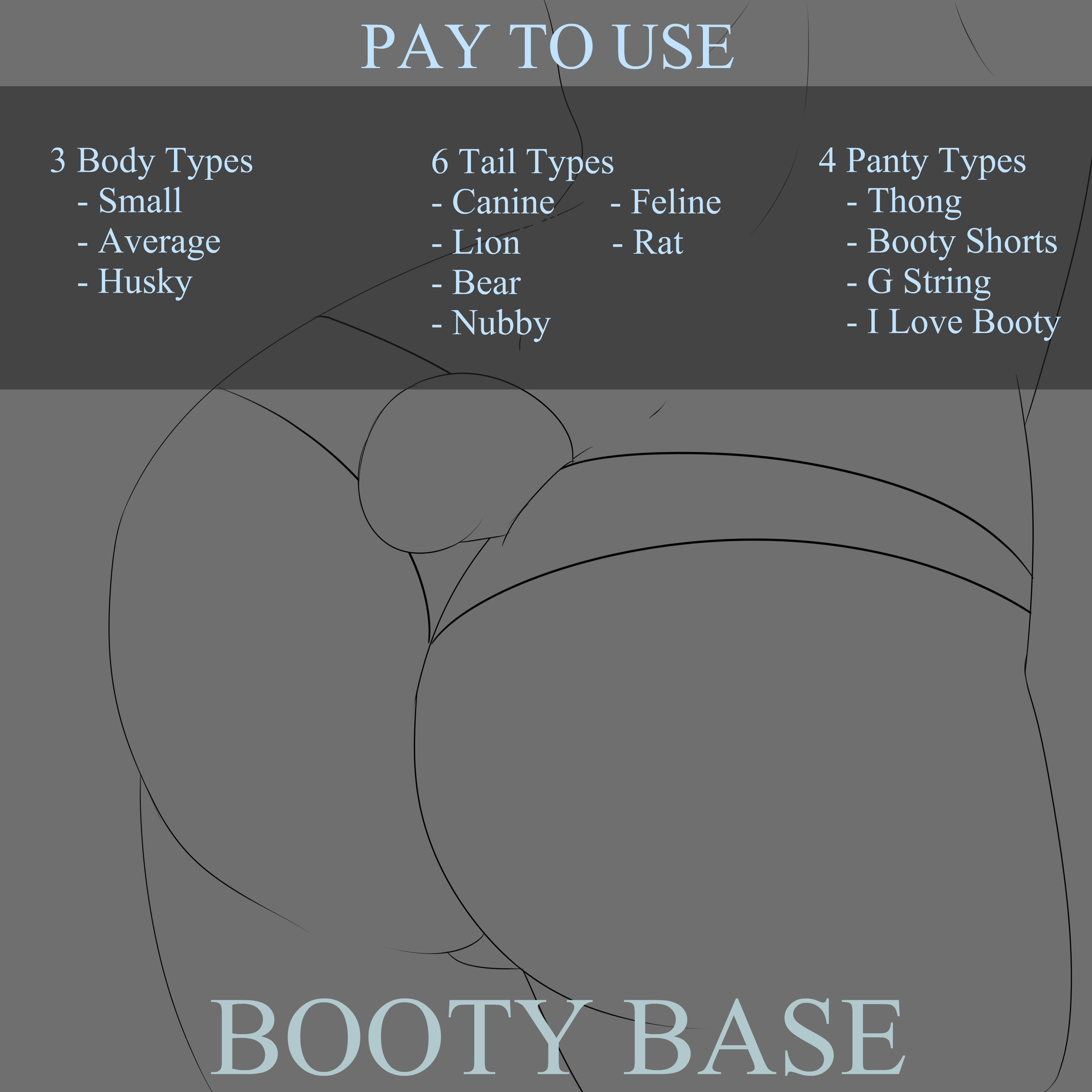 P2U BOOTY BASE by Nightingayle