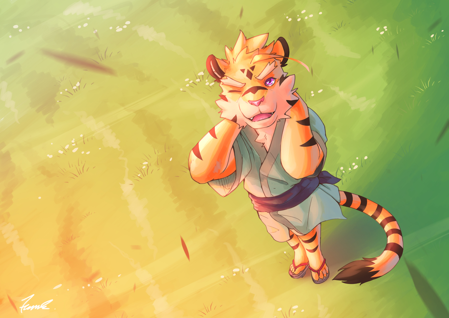 On the grass by Sufrank