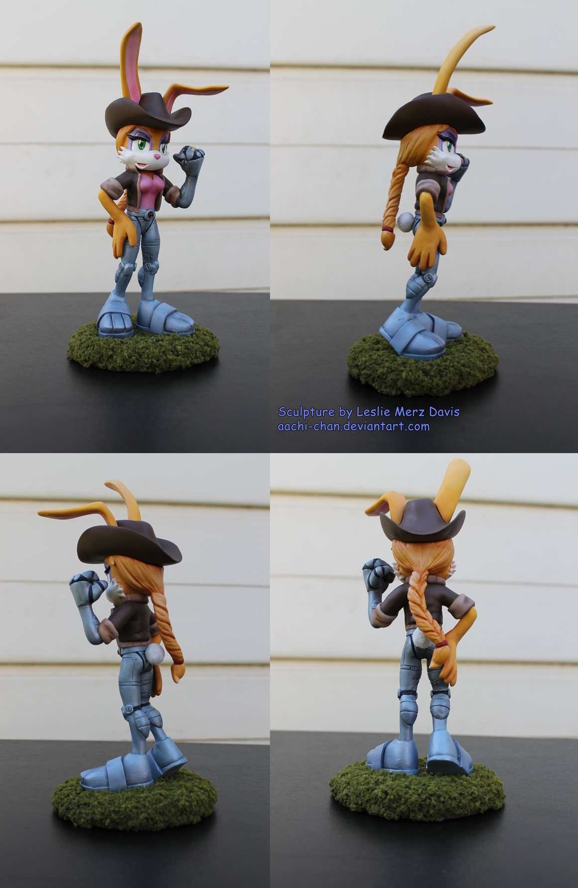 Bunny Rabbot Figurine by aachichan