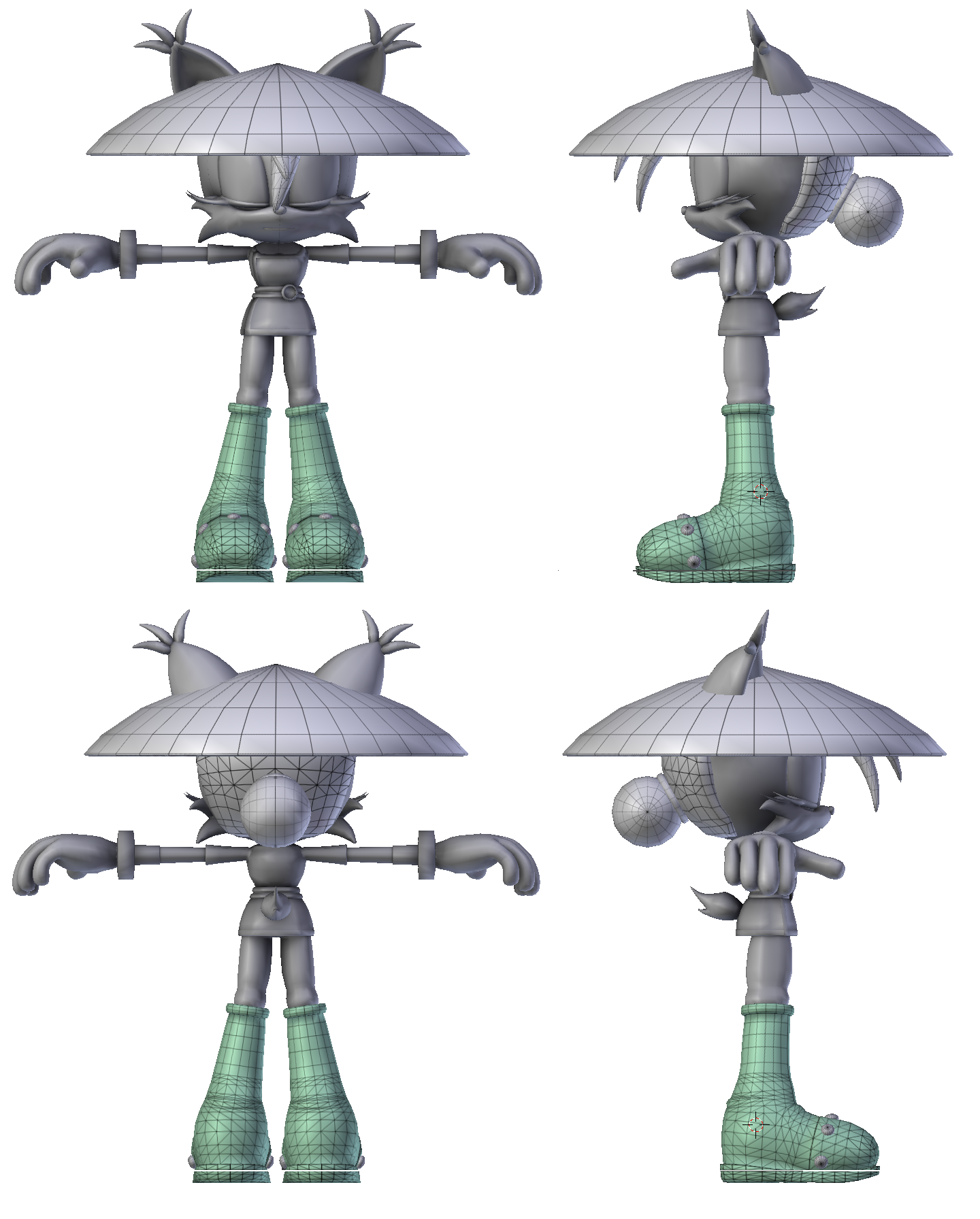 Conquering Storm the Lynx Sonic Gen model by Runnhurd