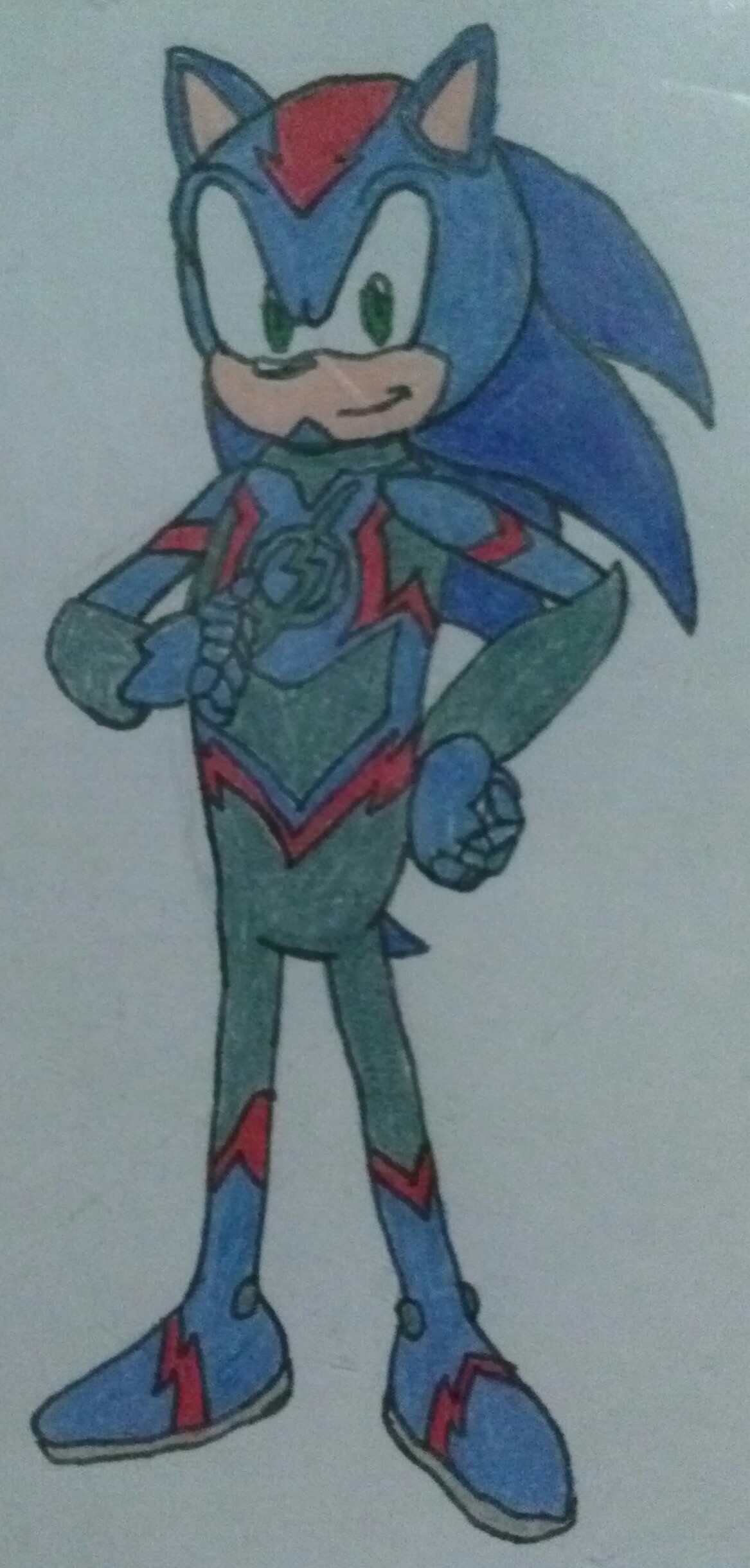 The Speedster - Sonic the Hedgehog by TwilightA5LtheHedgehog