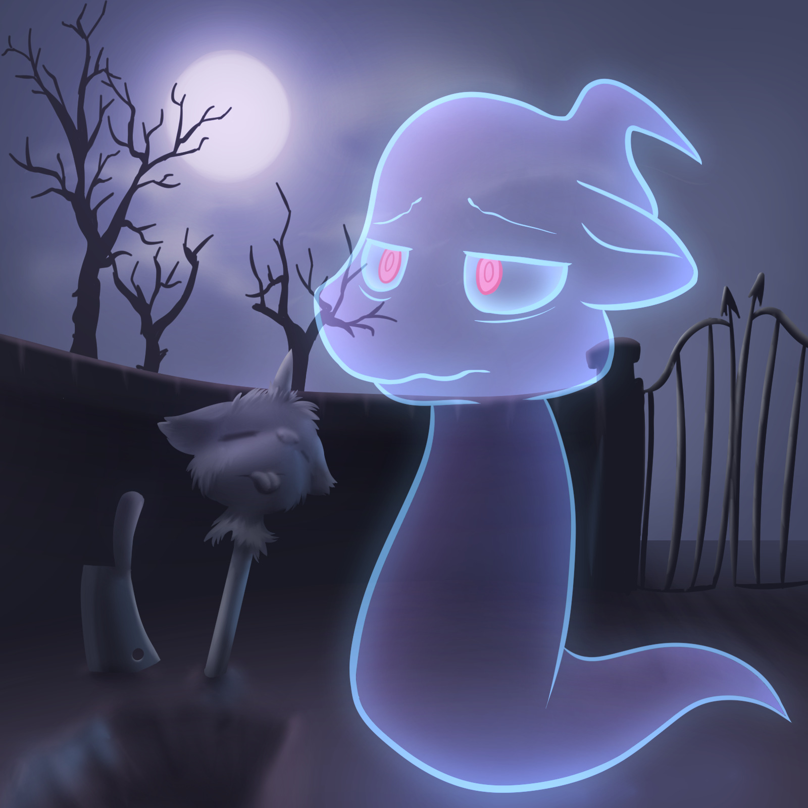 [spoopy] Ghostify me~ by Bitcoon