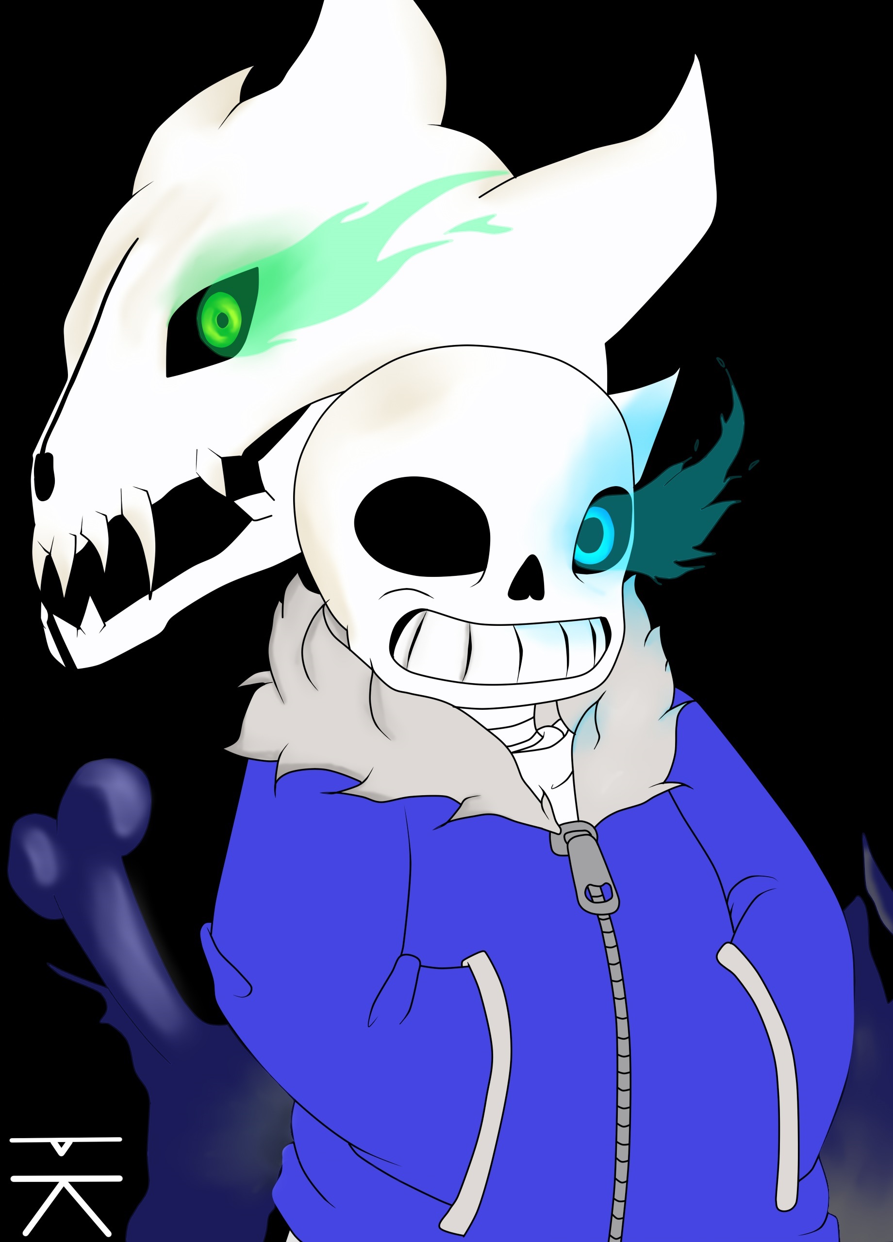 Sans - Undertale by Faennec