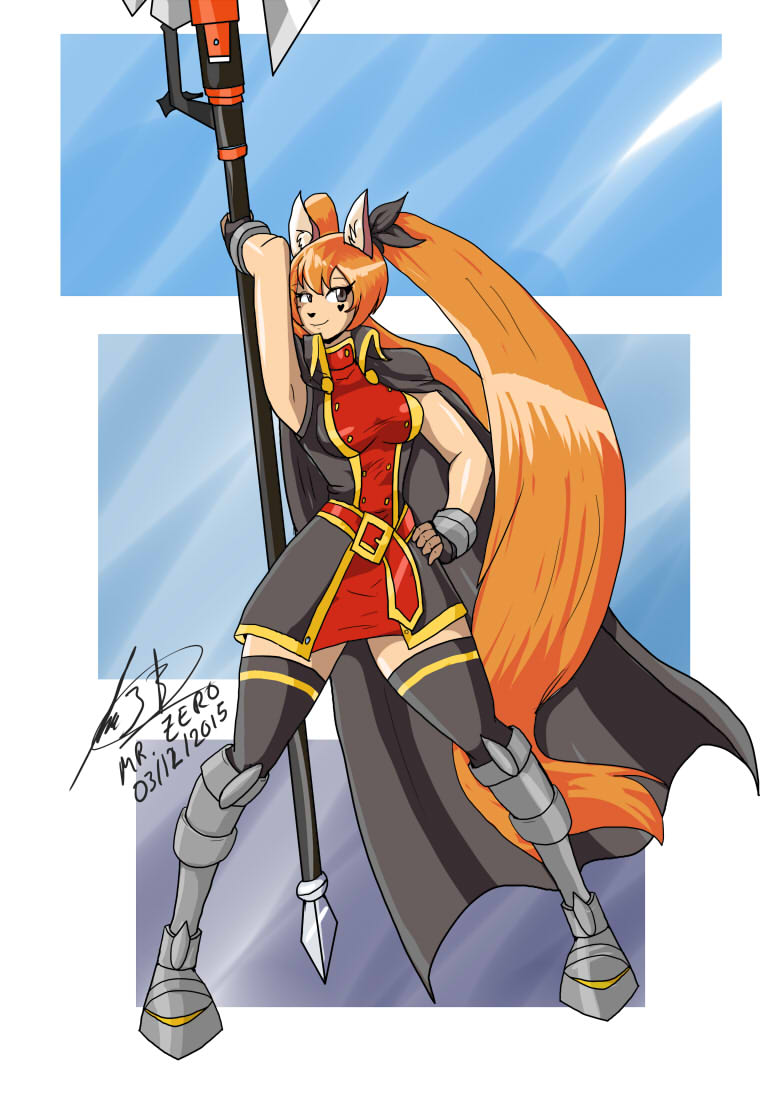 Spear Girl by greatnixfox