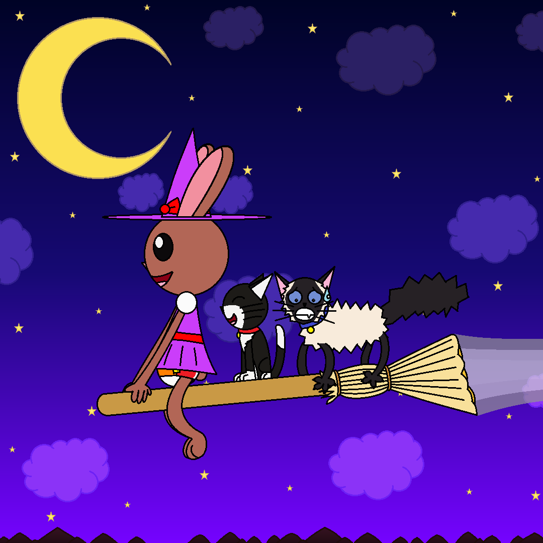 Amy The Little Bunny Witch by DanielMania123