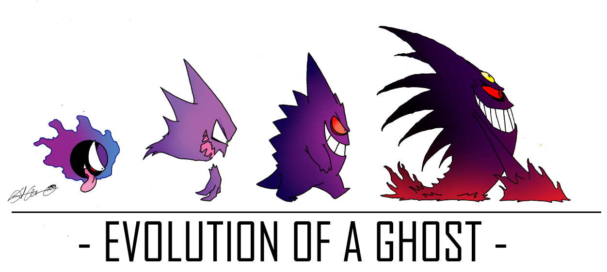 Evolution of a Ghost by XanderDWulfe
