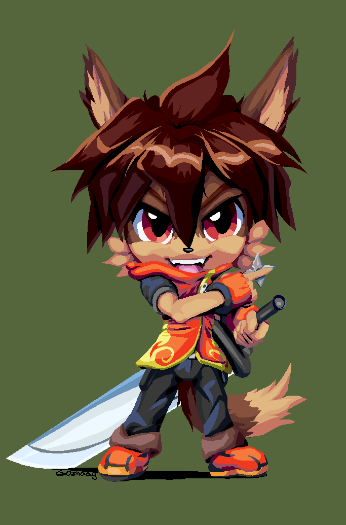 Tiny Shen By Goshaag