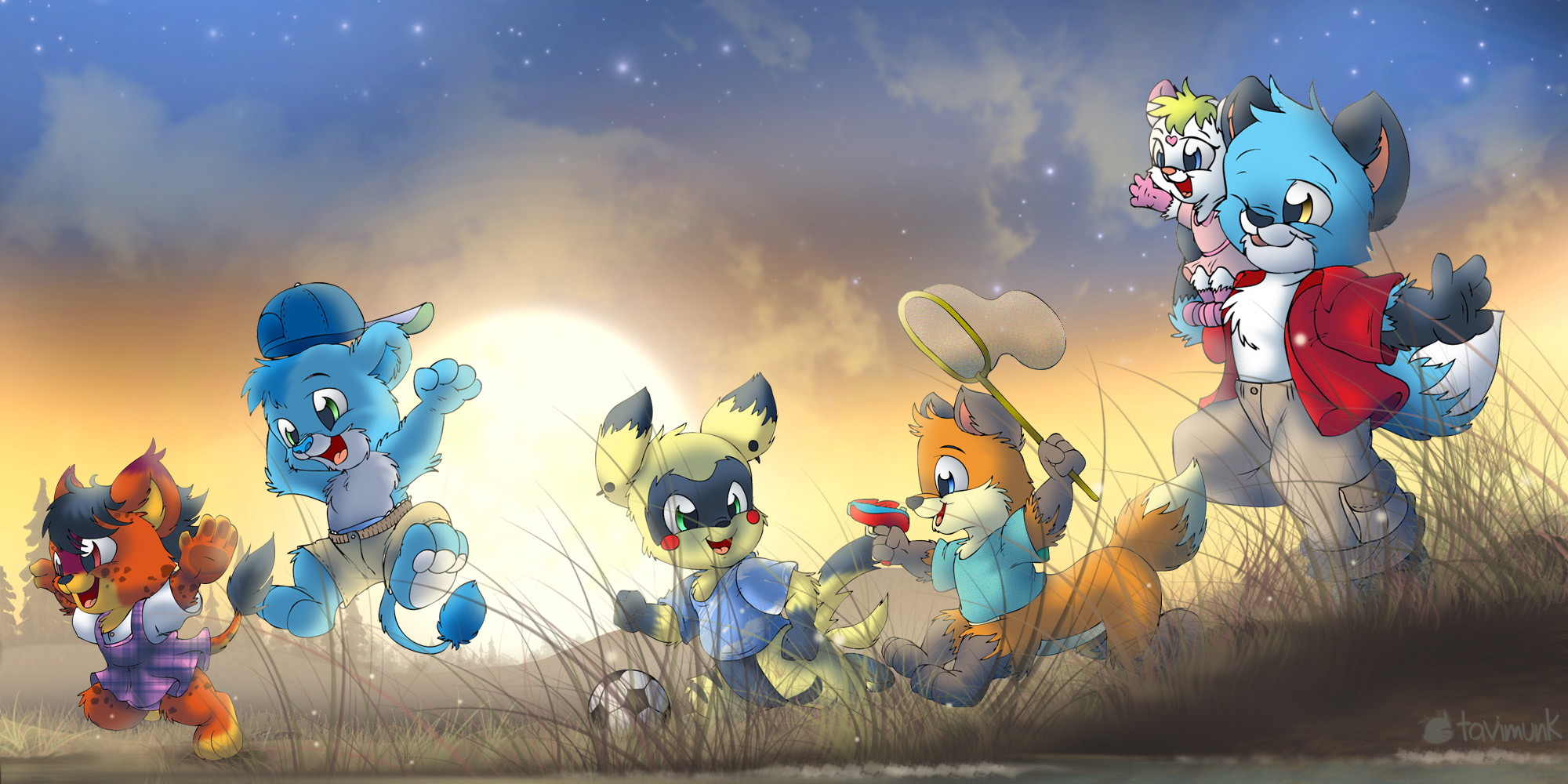 Summer Field by TaviMunk