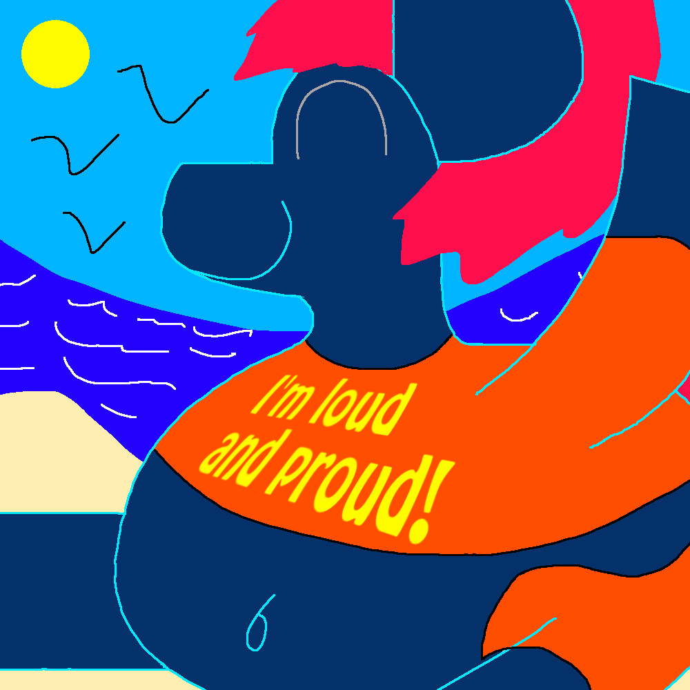 Bongo Belle's Loud and Proud Swimsuit by MasterMarik