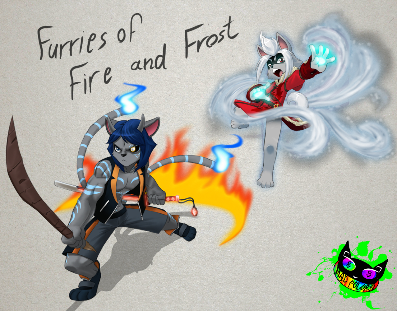 Furries of Fire and Frost by SilentSid1992