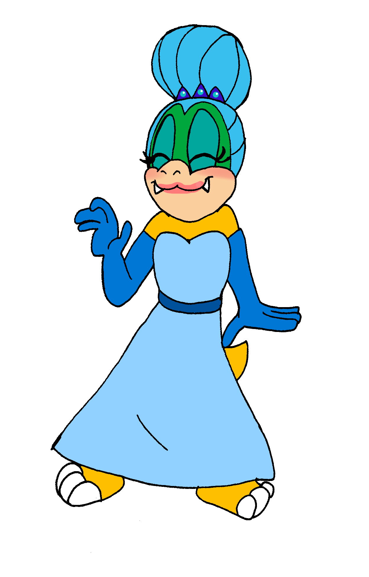 A new bun princess by AsoDesigner