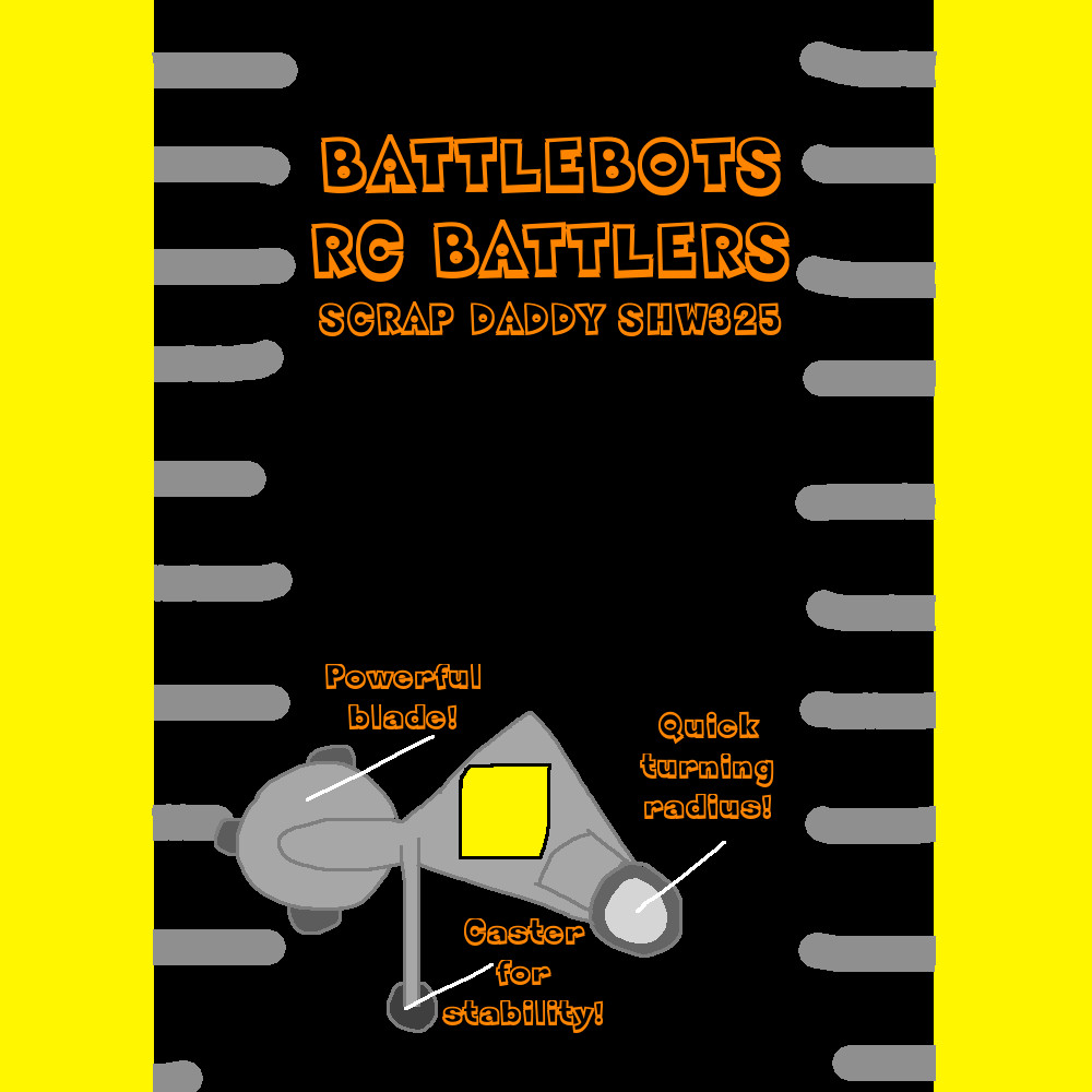 Scrap Daddy SHW325 RC Battlers Toy Design Concept by MasterMarik