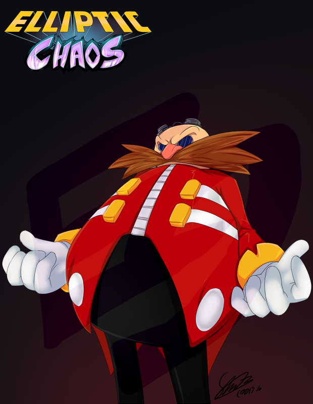 Elliptic chaos_eggman by soina