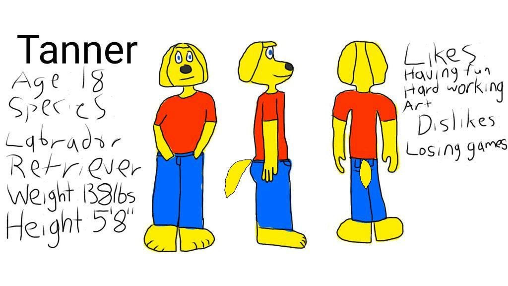 Tanner reference by TanimationProd