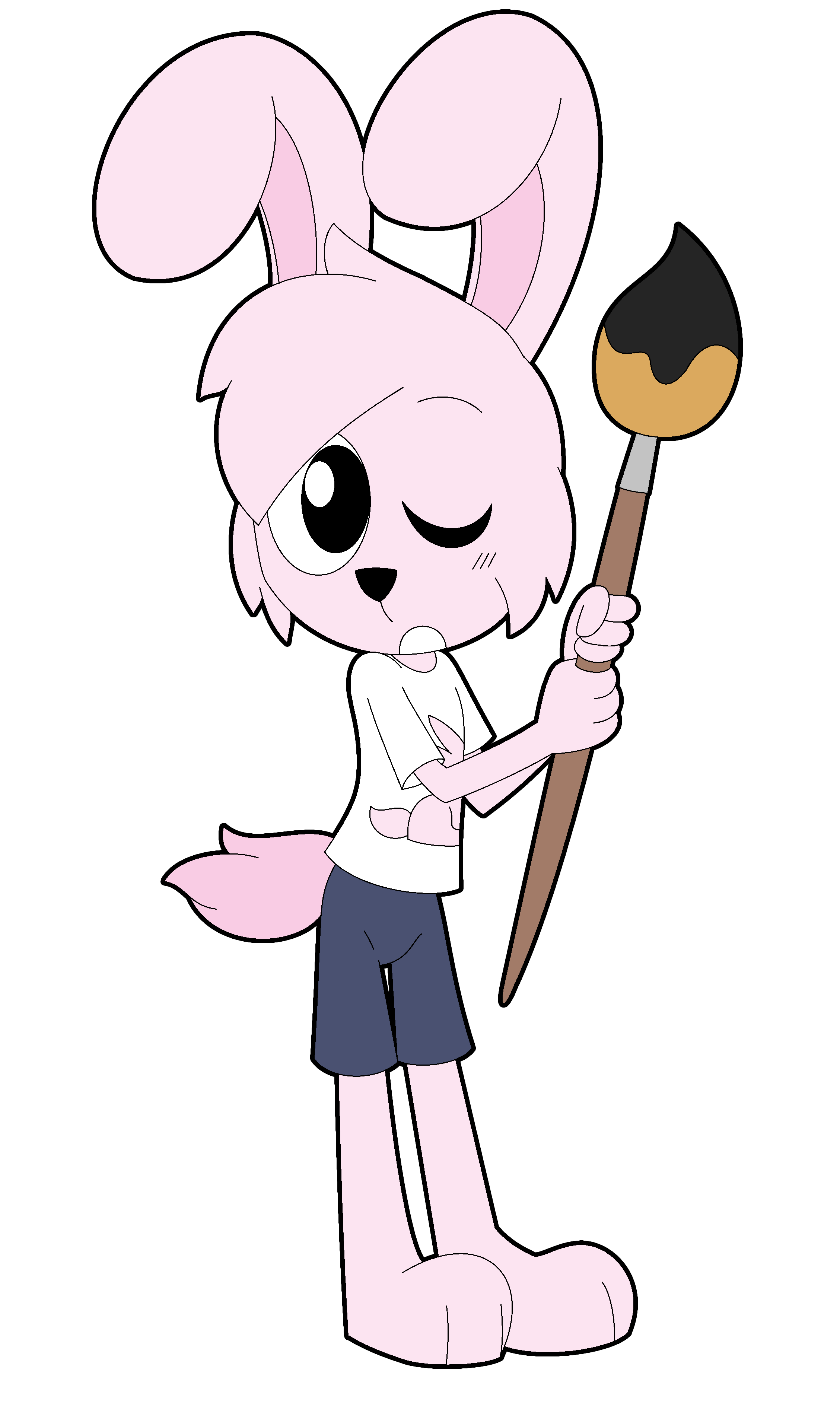 Inky Bunny doodles by PlayZone