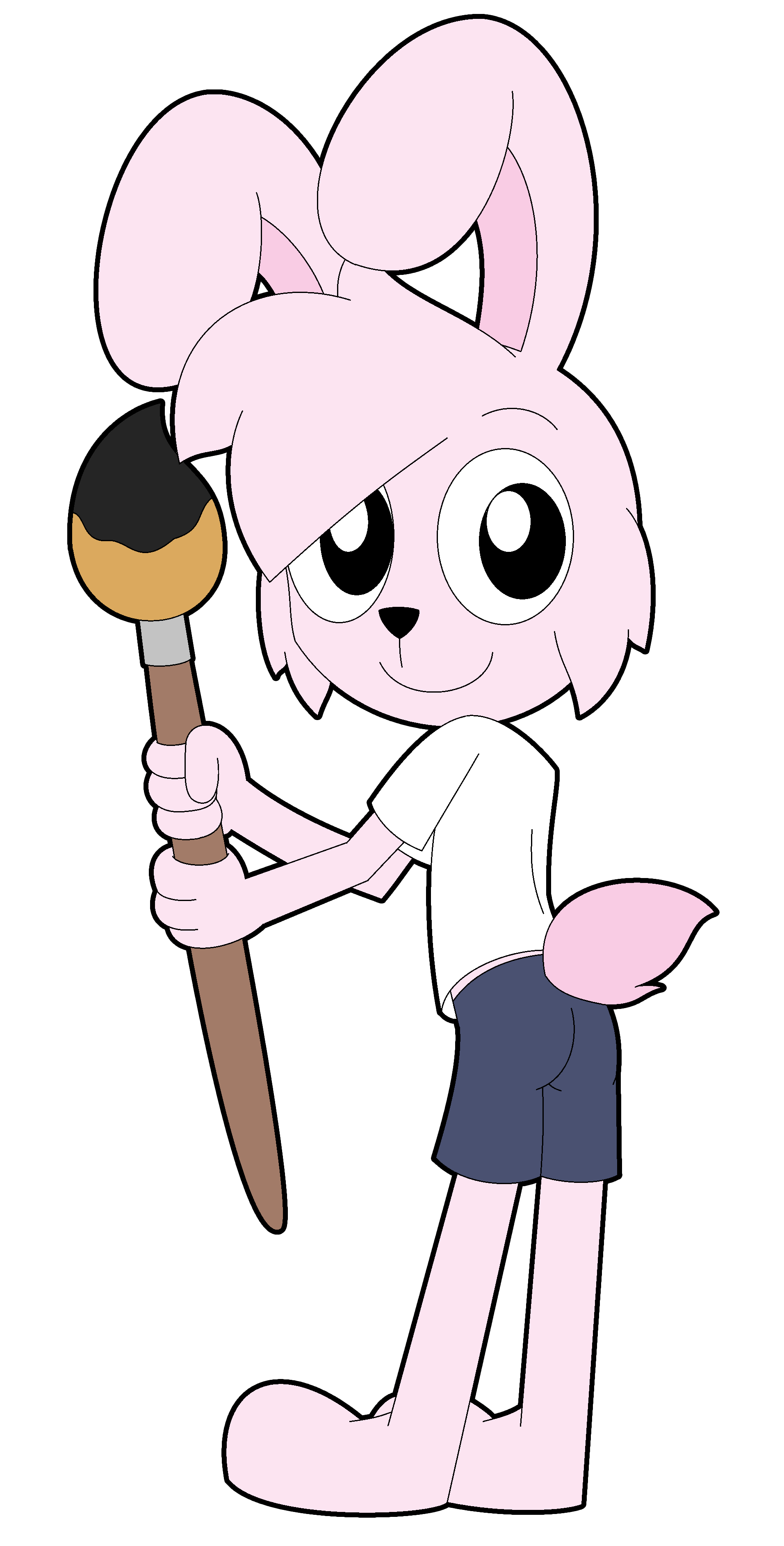 Inky Bunny doodles by PlayZone