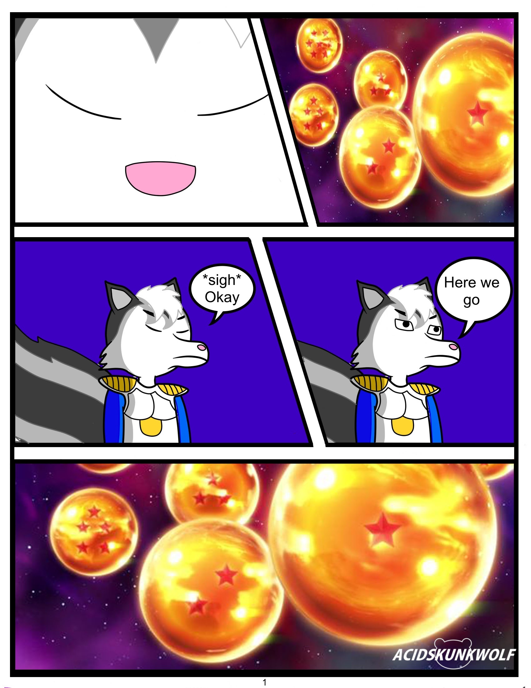 After the Destruction Page 01 by AcidSkunkWolf