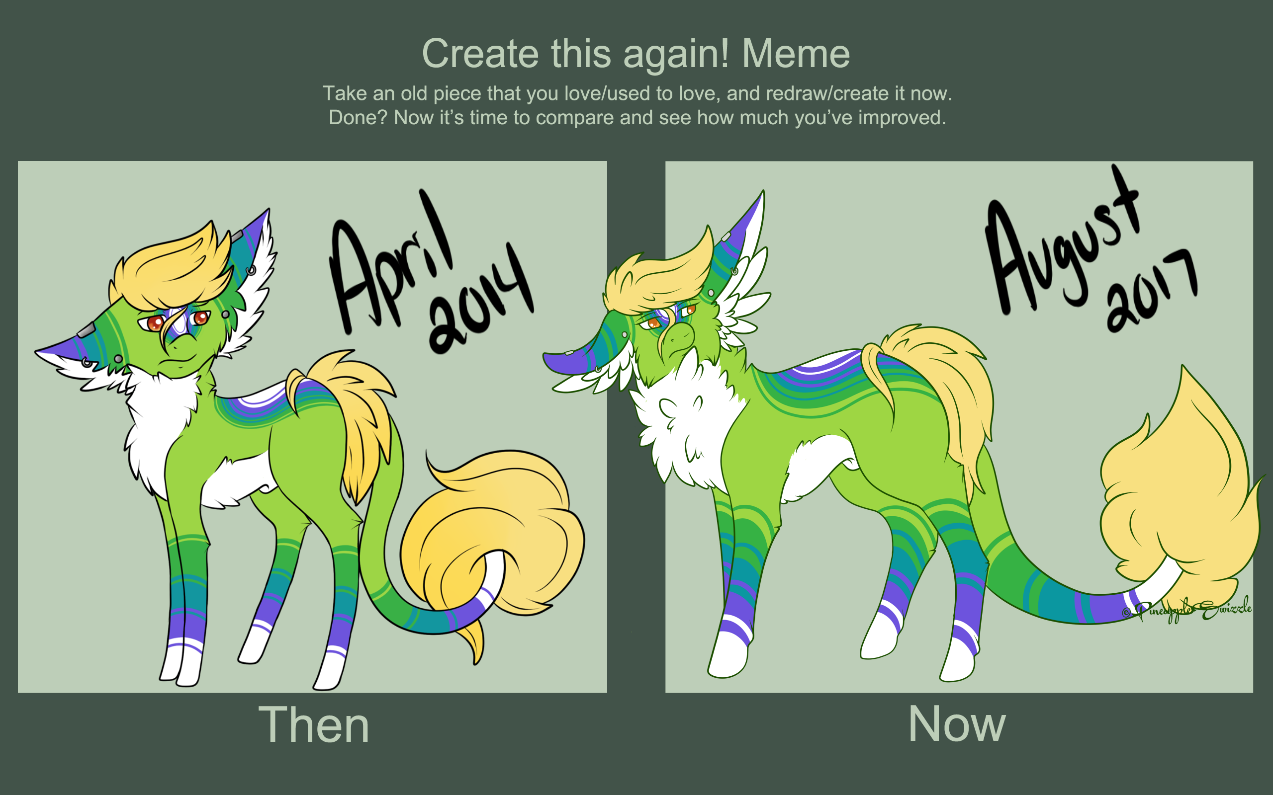A Redraw Meme by strugglingunicorn