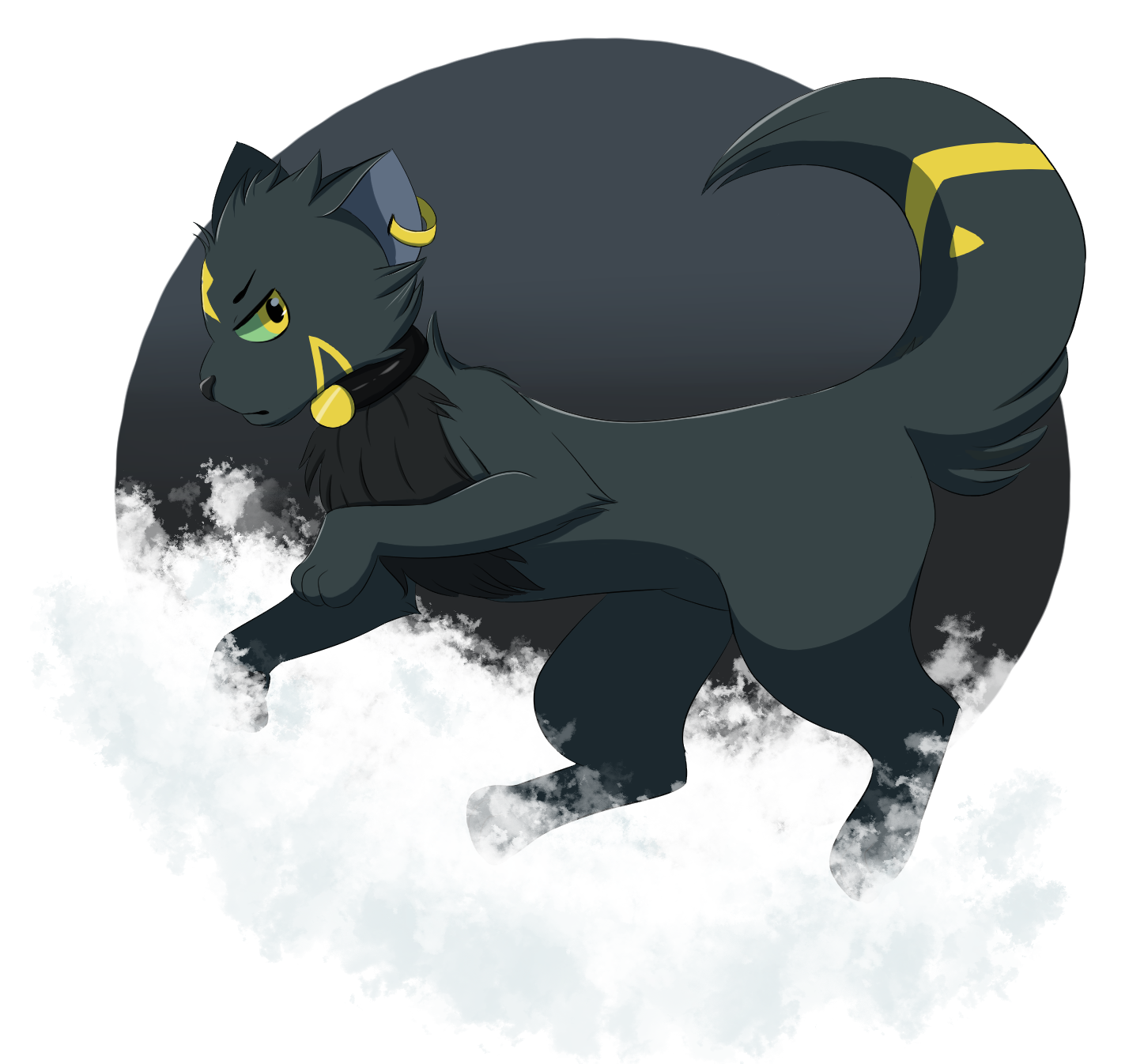 Cloud Cat by Nekomayata