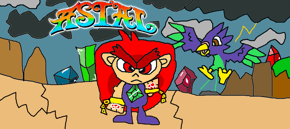 Astal and The Bird by curbstomp416