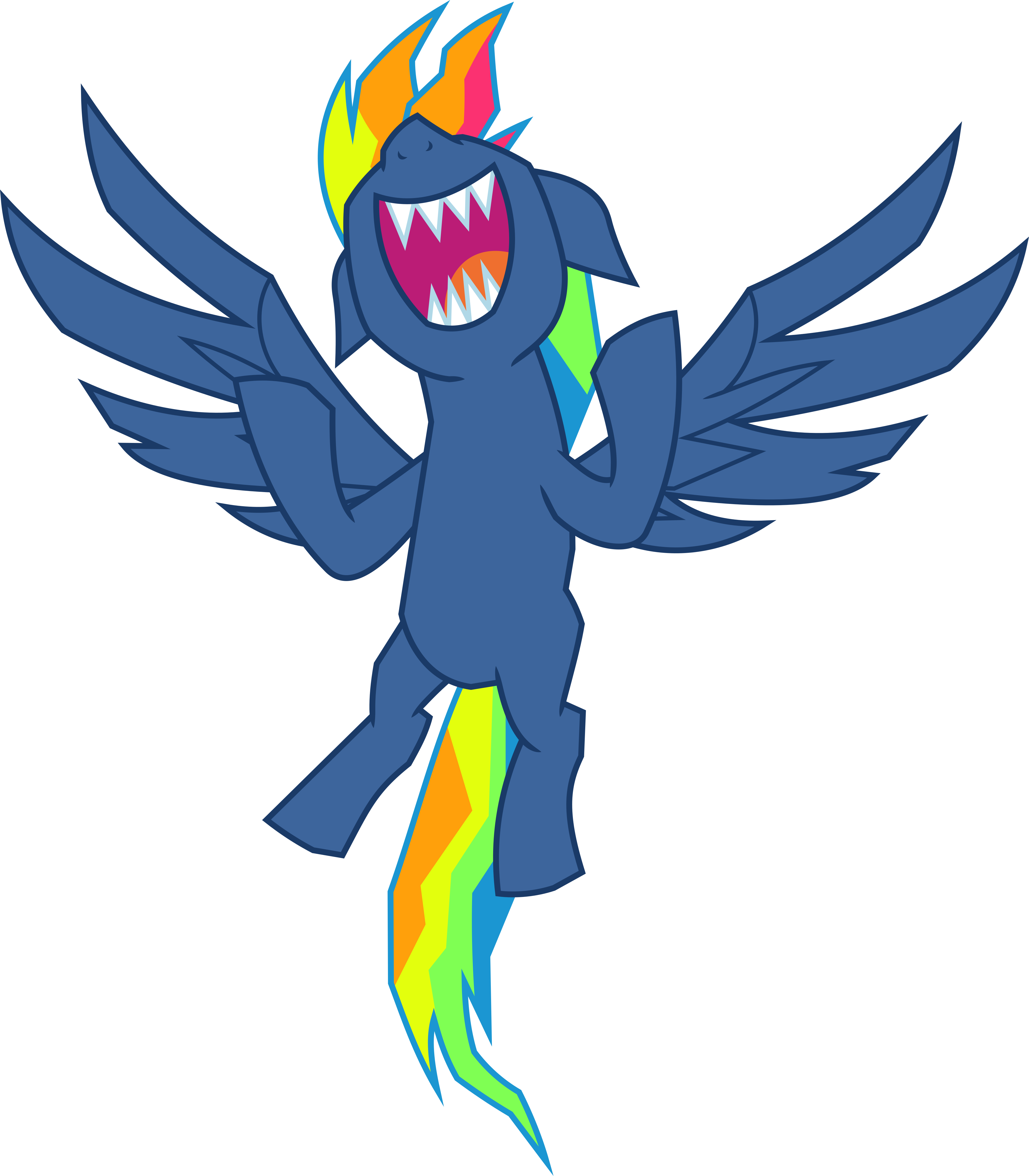 The Progression of Evil Pie Hater Dash by Parclytaxel