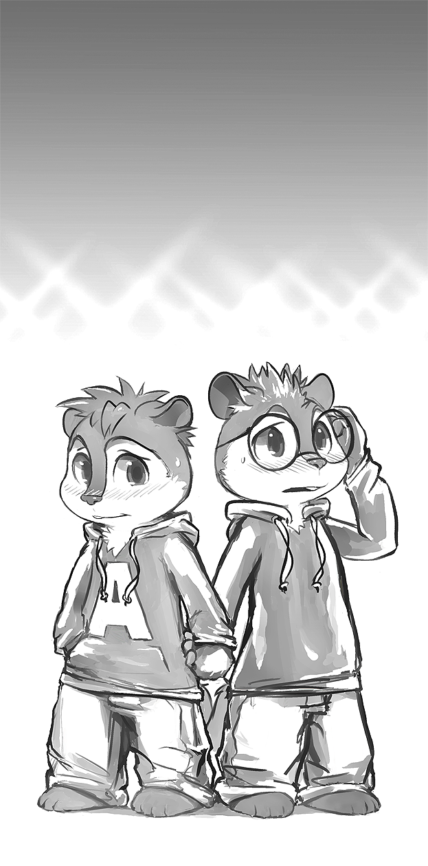 Alvin and Simon love each other by Lando