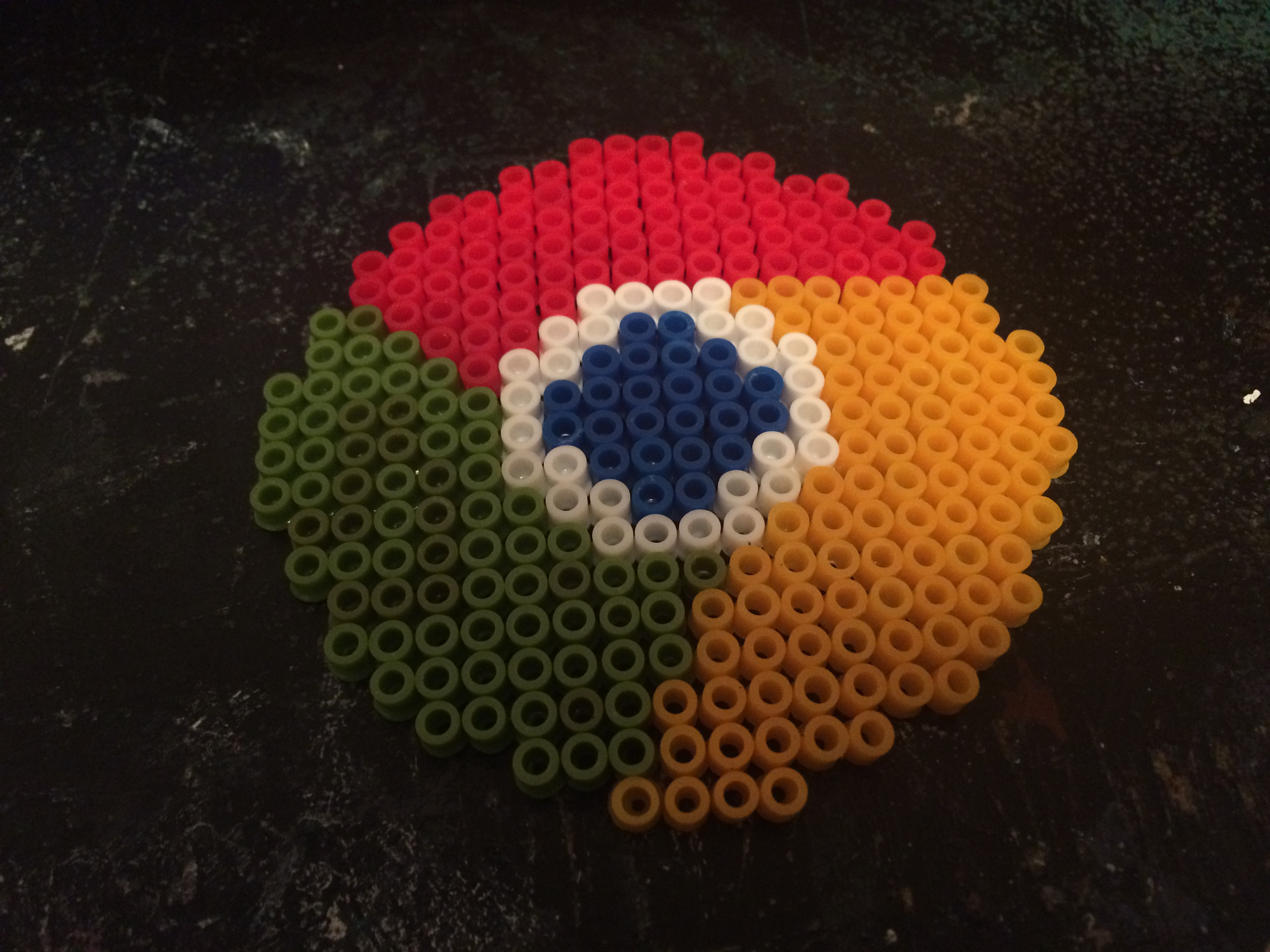 google chrome perler by Lokifan20