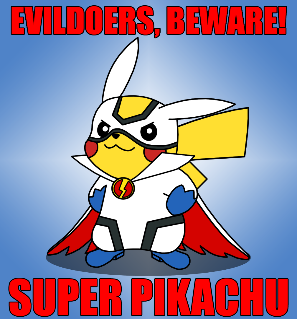 Super Pikachu by accountnumber102