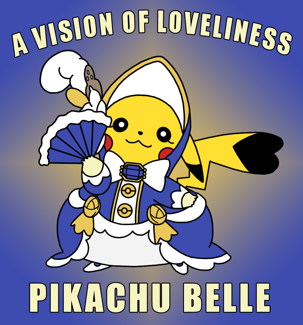 Pikachu Belle by accountnumber102