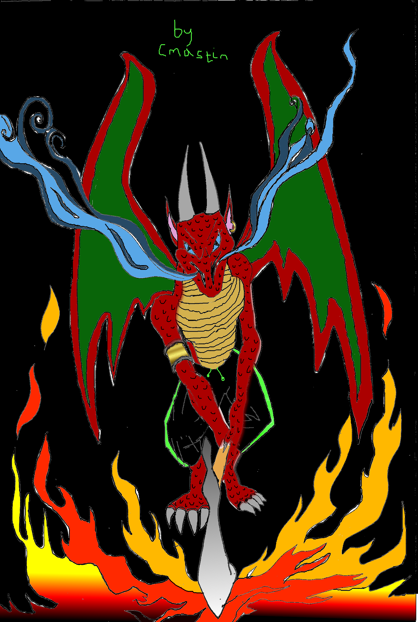 firehawk by werewof30x