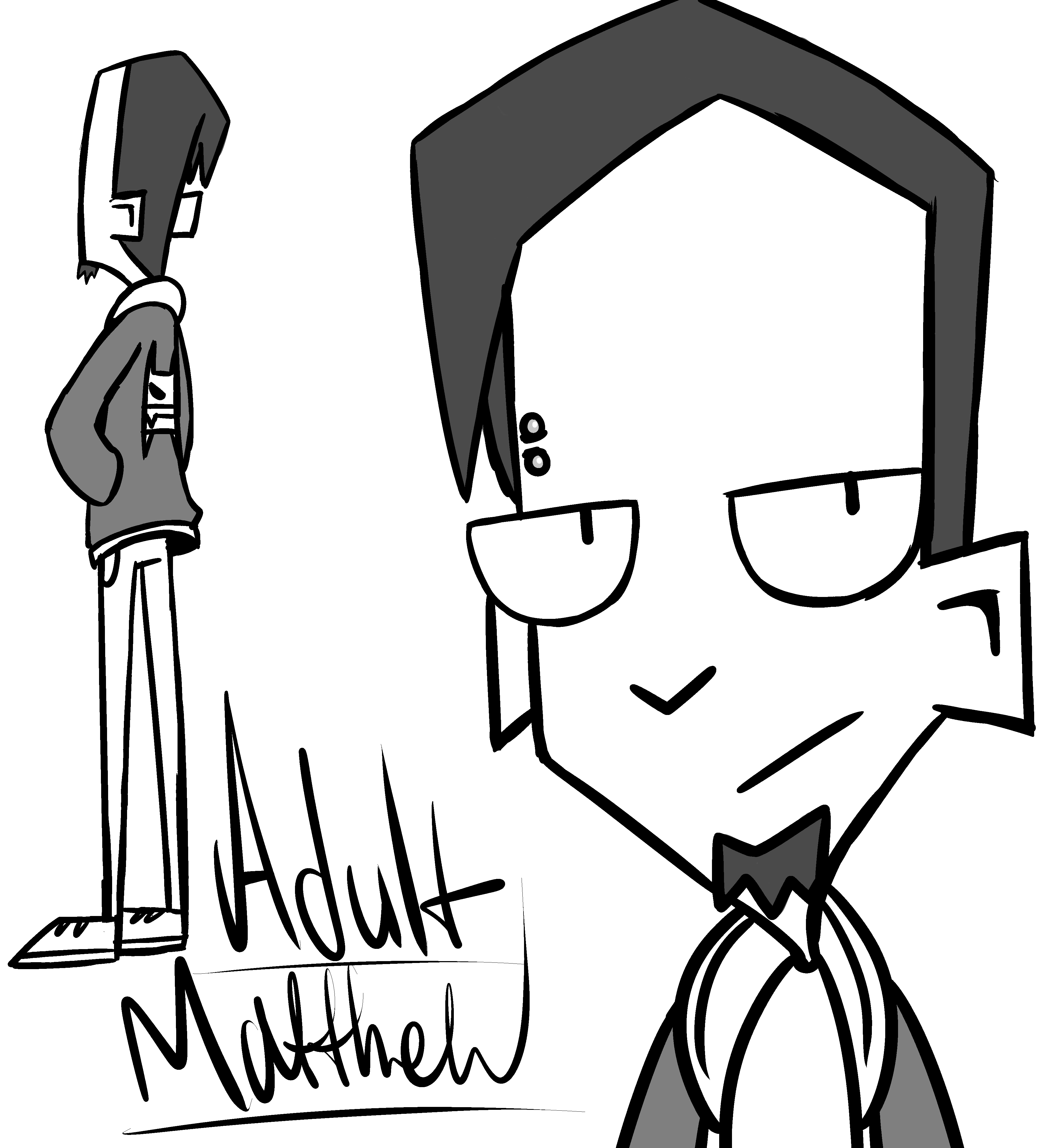 Adult Matthew P. Mathers III concept thingy by ReneesRetrograde
