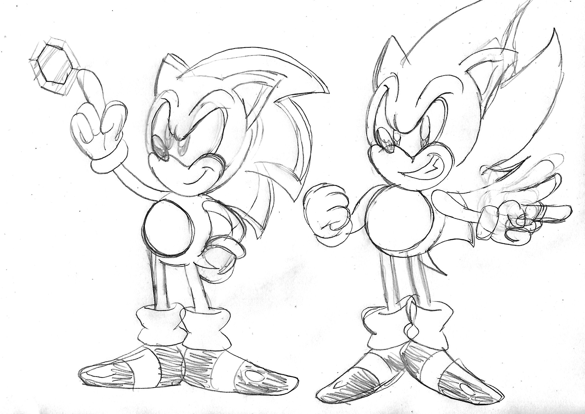 Super Sonic Genesis By Classicsatamsonic