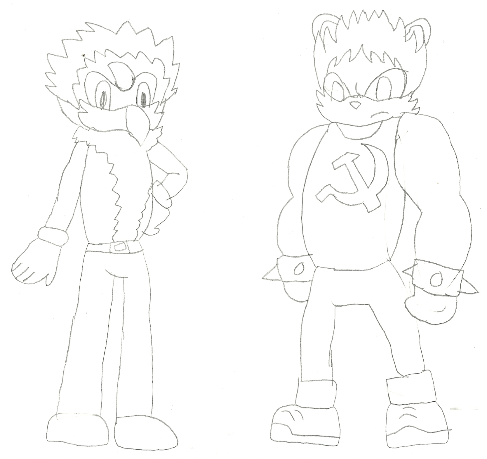 Sonic Male OCs by Wildrider