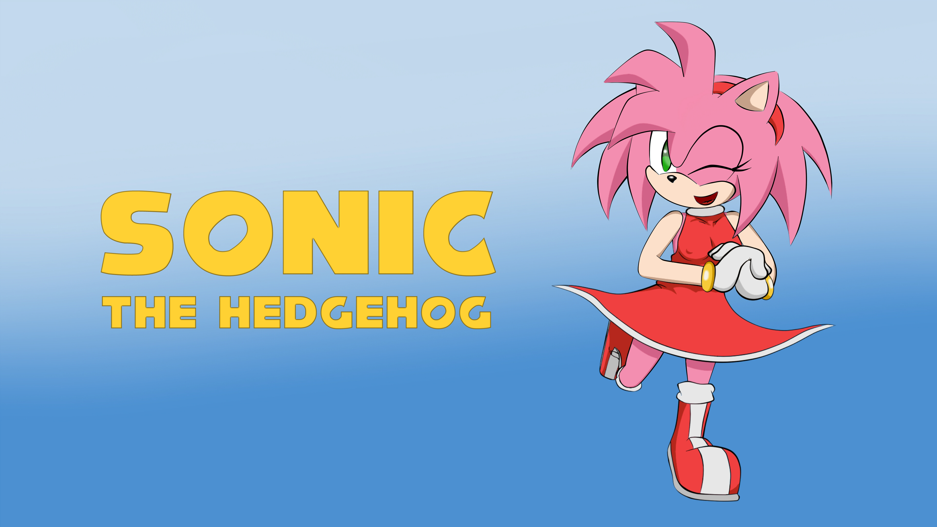 Amy Rose poster by FrostNorde